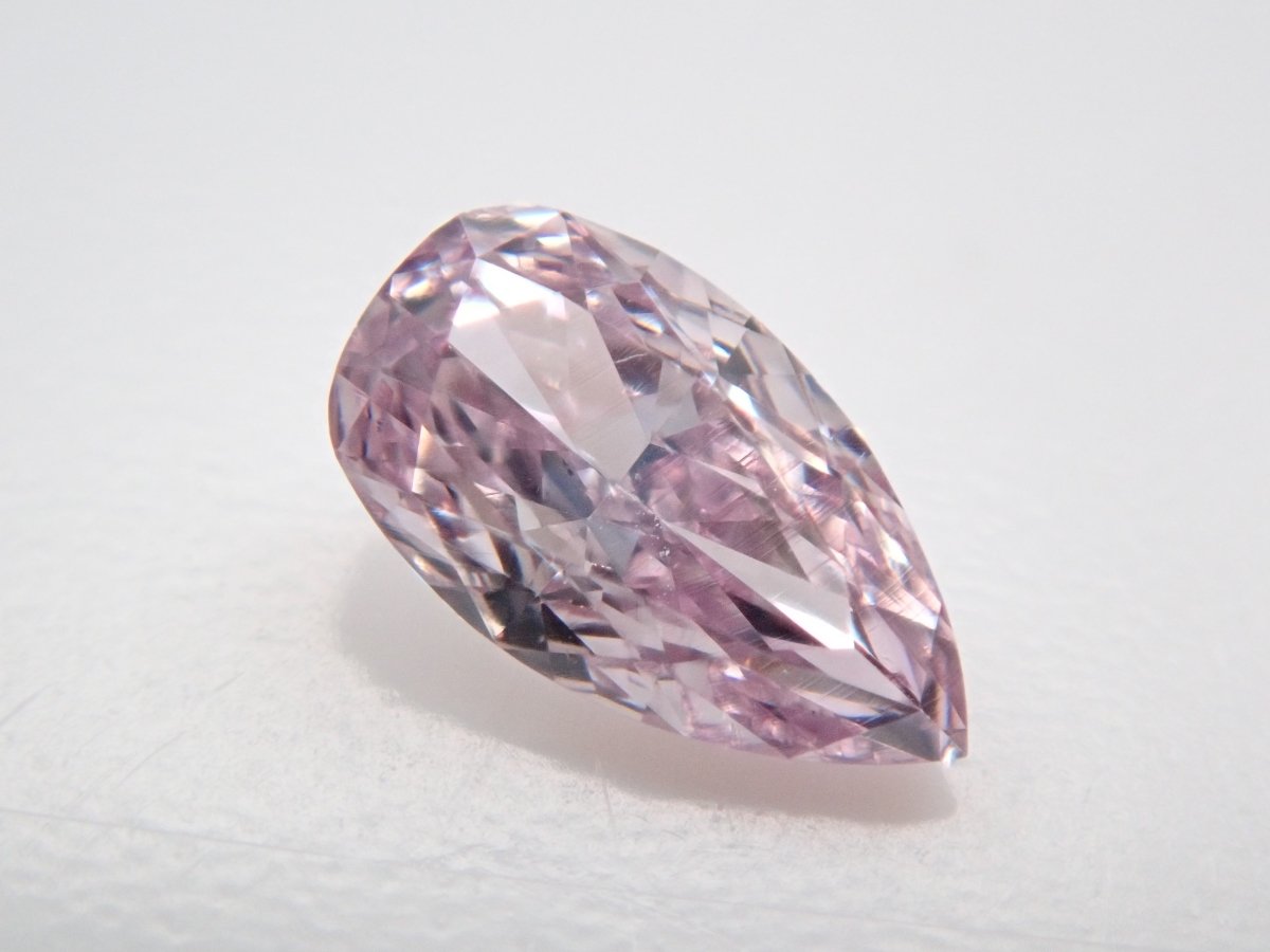 ピンクダイヤモンド 0.121ctルース(FANCY PURPLE PINK, VS2)